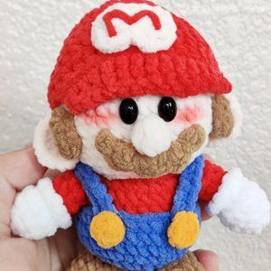 Handmade | Toys | Handmade Amigurumi Crochet Nintendo Mario | Poshmark